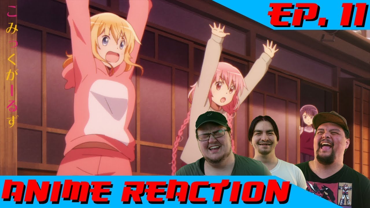 WIGGLE WIGGLE WIGGLE | Anime Reaction: Comic Girls Ep. 11 - YouTube