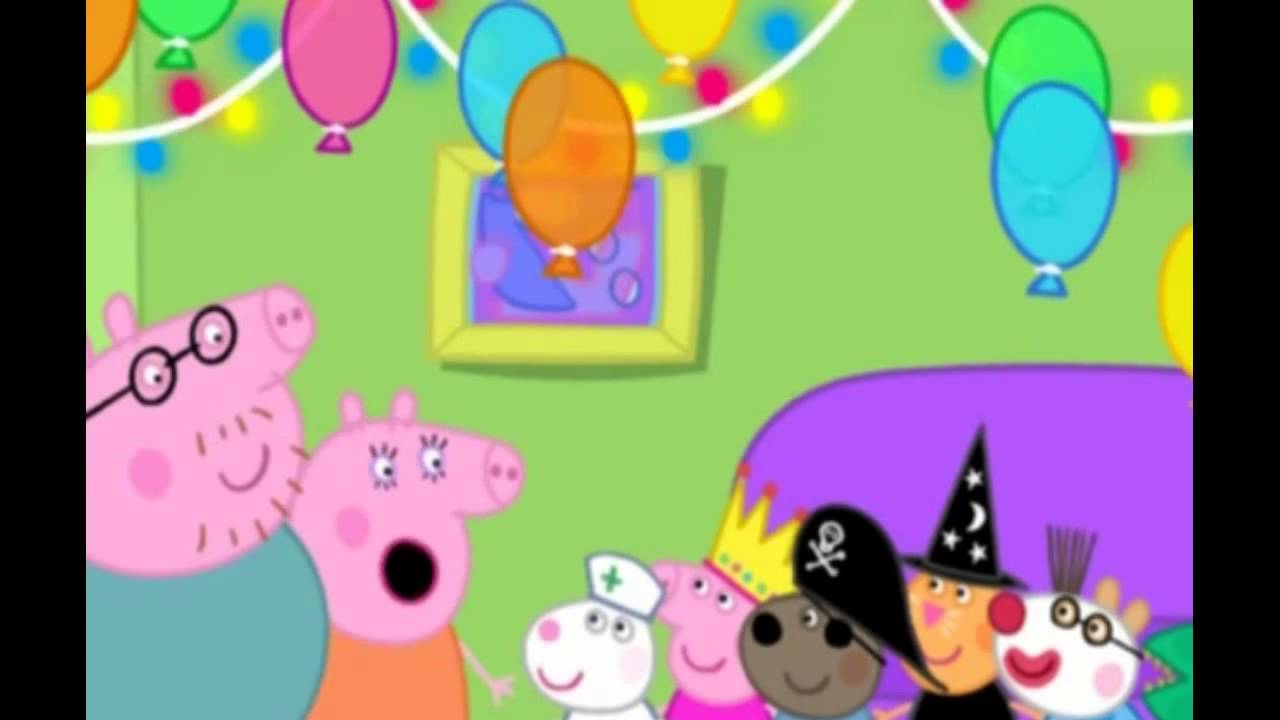 Peppa Pig Fancy Dress Party S01E34 Cartoon Episodes HD - YouTube