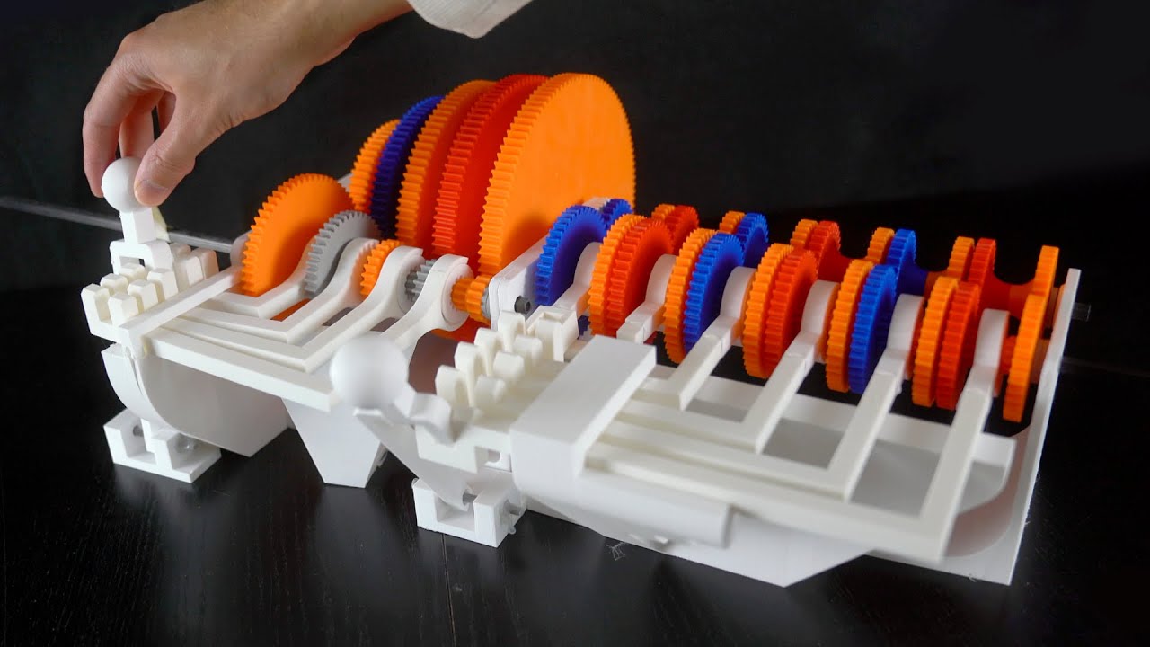 60 speed manual transmission - YouTube