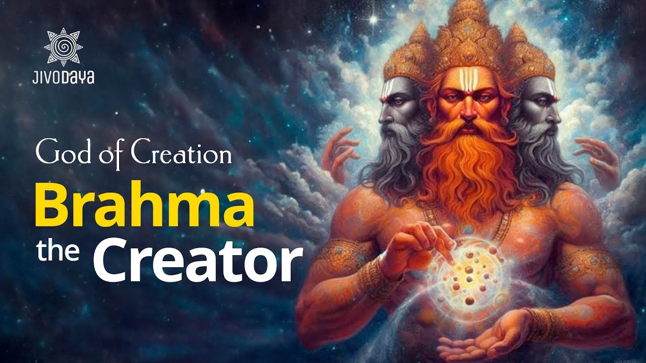 Brahma the Creator: The Hindu God of Creation | Mythology Explained # ...