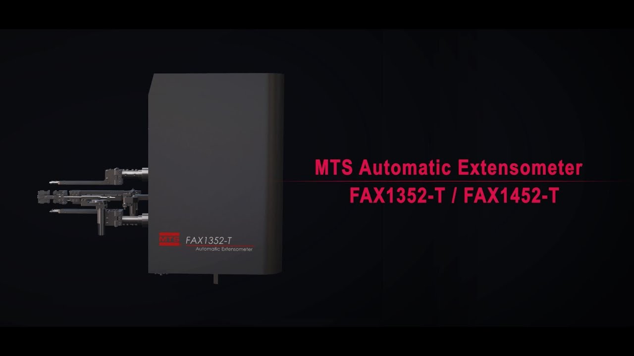 MTS FundamentalTM Automatic Extensometer (FAX) - YouTube