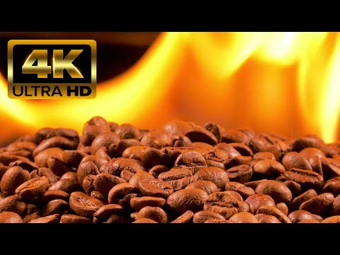 4K Free Video | Coffee Fire Video | No Copyright