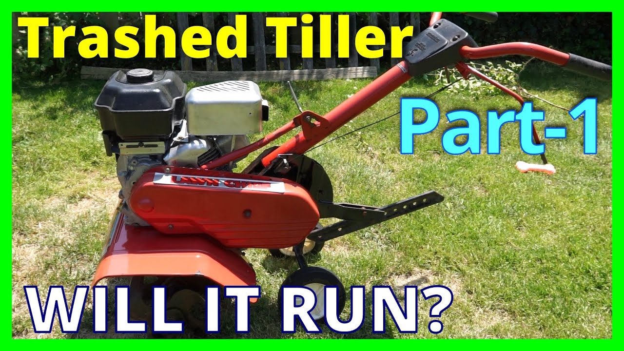 TRASHED ~ MasterCraft Lawn Chief RotoTiller / Briggs 190cc OHV / WILL ...