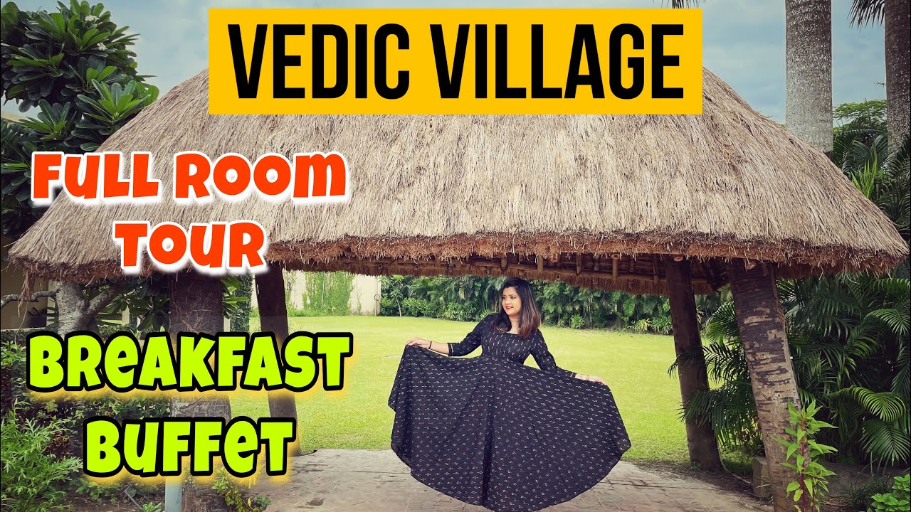 VEDIC VILLAGE Full Room Tour|| Earth Villa Experience || Breakfast ...