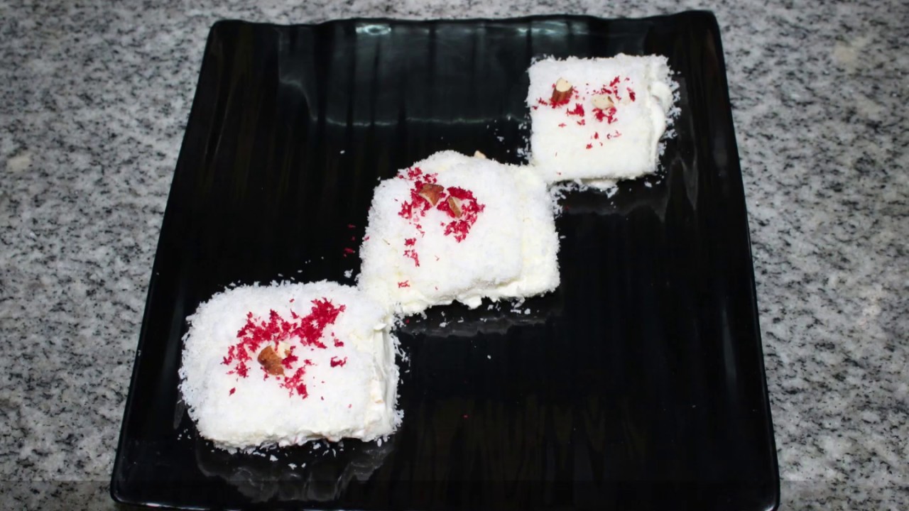 Turkish Sultan Lokum Rolls | White Lokum Rolls - YouTube