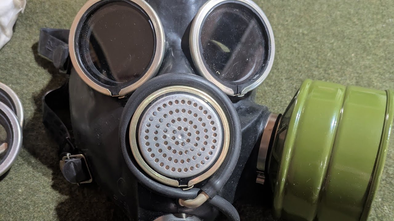 GP-7V Gas Mask Unboxing - YouTube