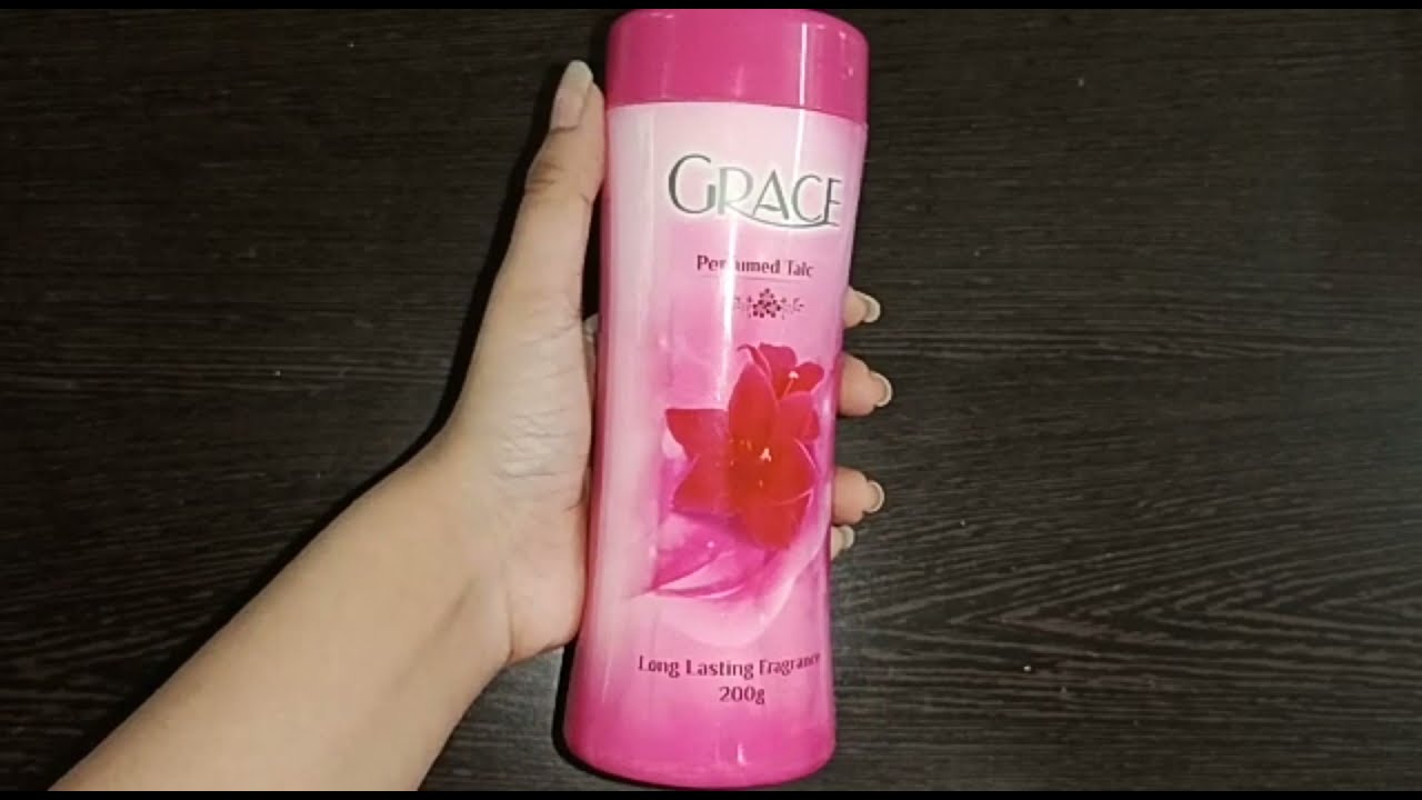 Grace Perfumed Talc Review & demo - YouTube