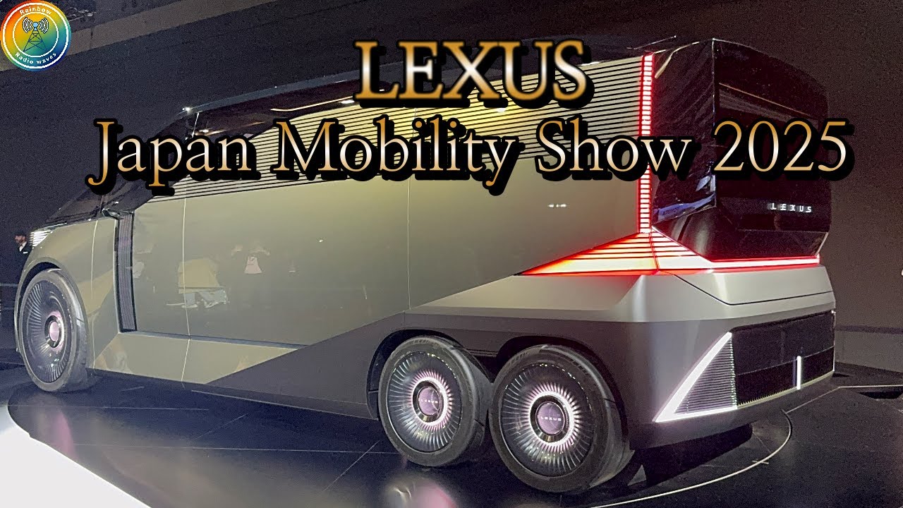 Japan Mobility Show 2025 LEXUS 🌈 - YouTube