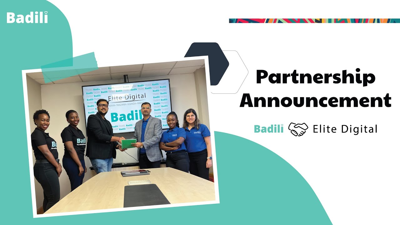 Badili Africa Partners with Elite Digital - YouTube