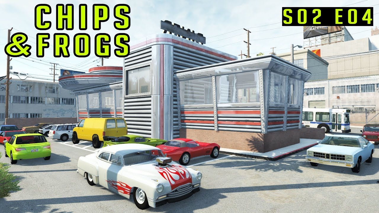Chips & Frogs (S02 E04) – The Grand Opening – BeamNG Drive | Demolition ...
