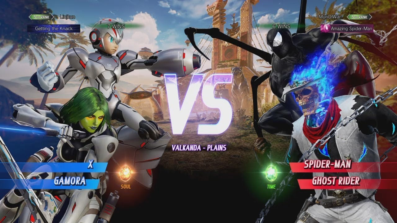 MVCI - SPIDER-MAN/GHOST RIDER VS X/GAMORA! - YouTube