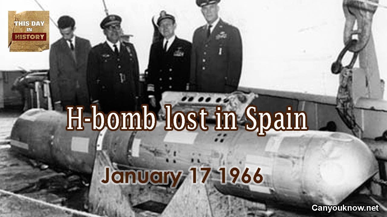 Almeria Spain 1966 Bomb Drop