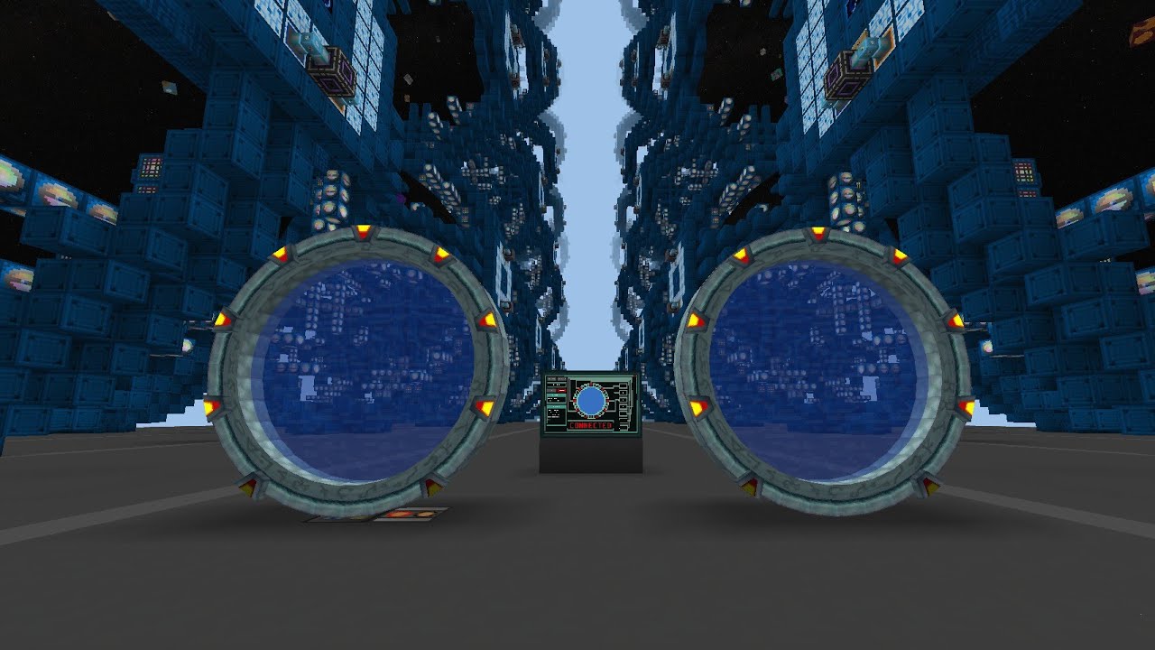 GregTech: New Horizons - Stargate + Base Tour - YouTube
