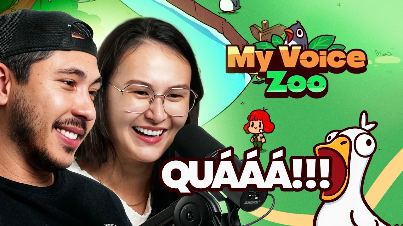 FIZ UM ZOOLÓGICO E OS ANIMAIS TEM A MINHA VOZ | My Voice Zoo - YouTube
