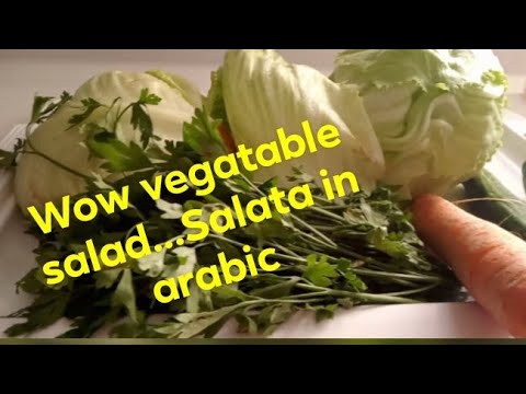 #Vegetable Salad/Salata in Saudi Arabia/Menchie Gela Vlog - YouTube