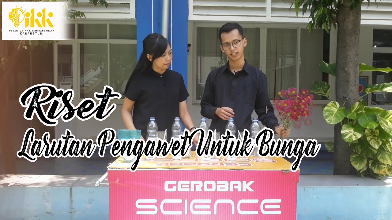 Larutan Pengawet Untuk Bunga - YouTube