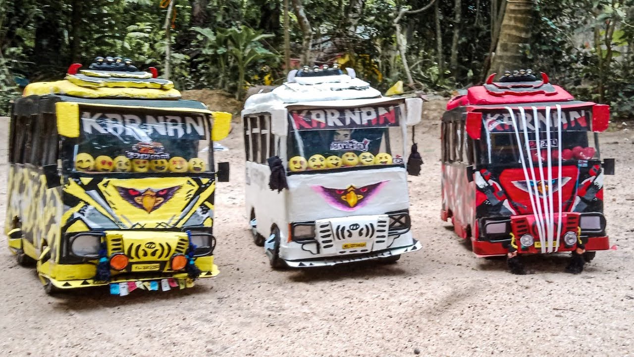 Mahindra Mini bus# Mahindra tourist #miniature #busminiature - YouTube