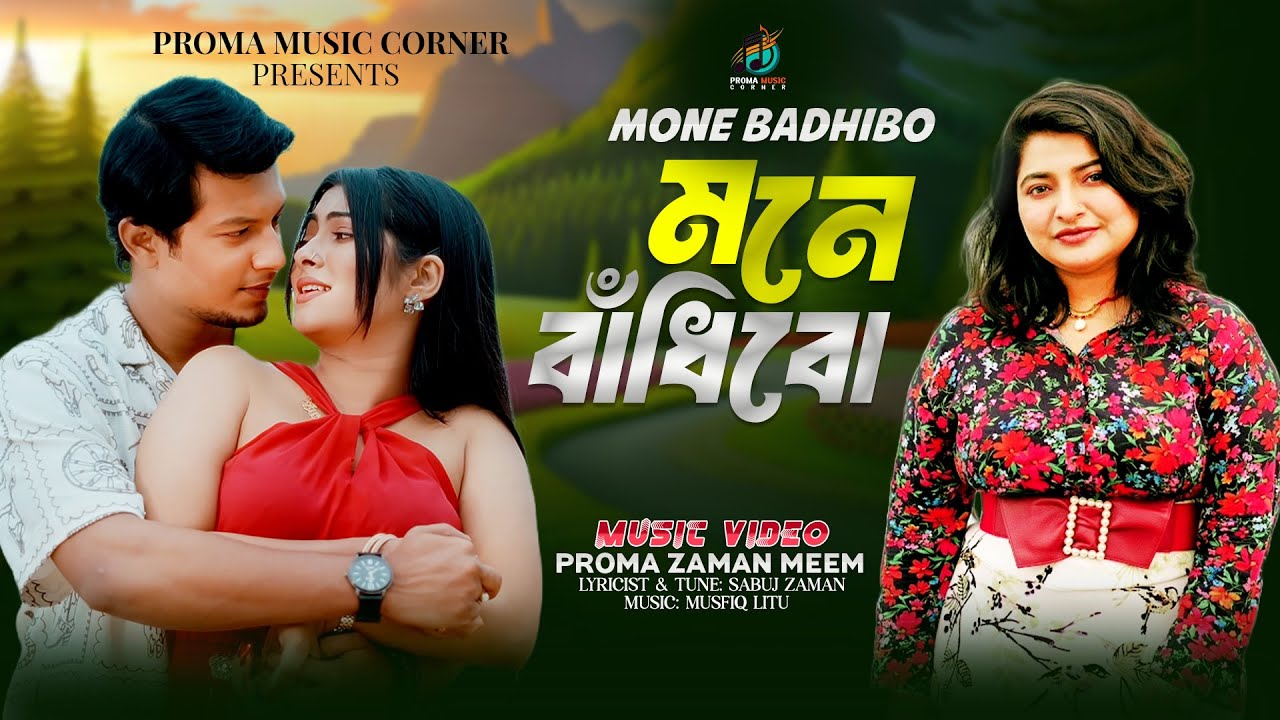 Mone badhibo | মনে বাঁধিবো | Bengali Exclusive Music Video | Proma ...