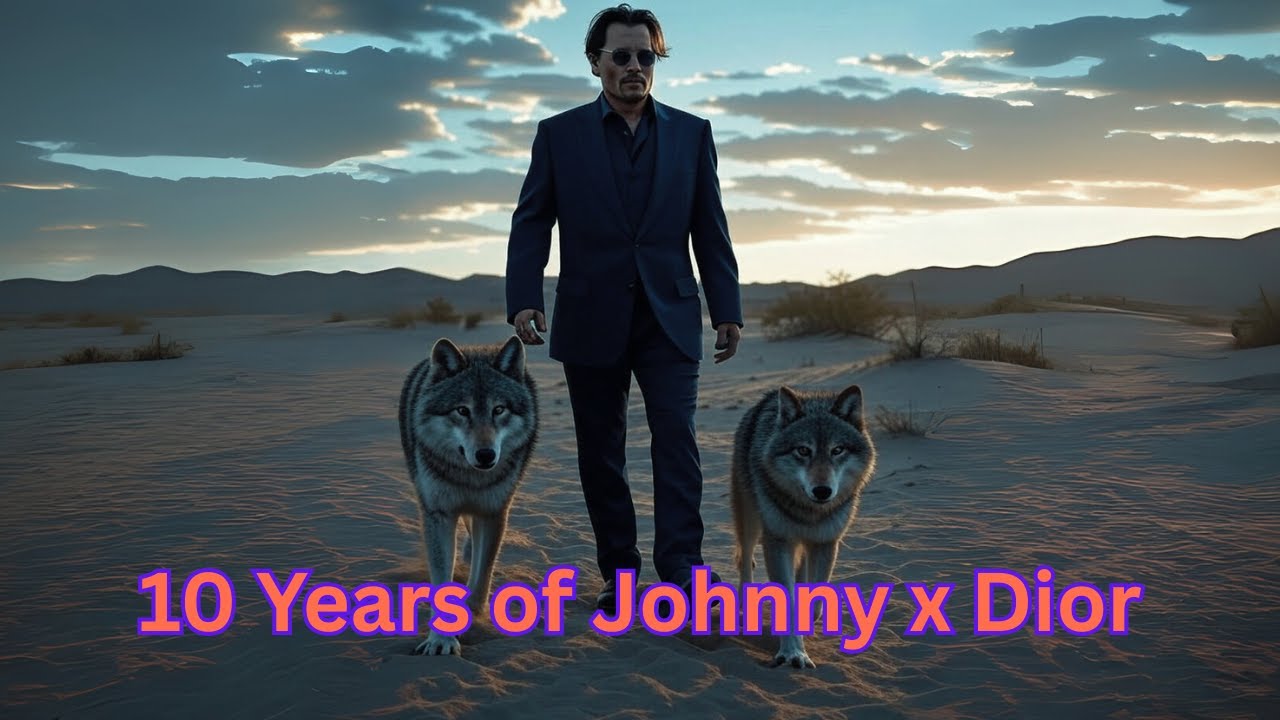 Johnny Depp & Dior Celebrate 10 Years with new pics! - YouTube