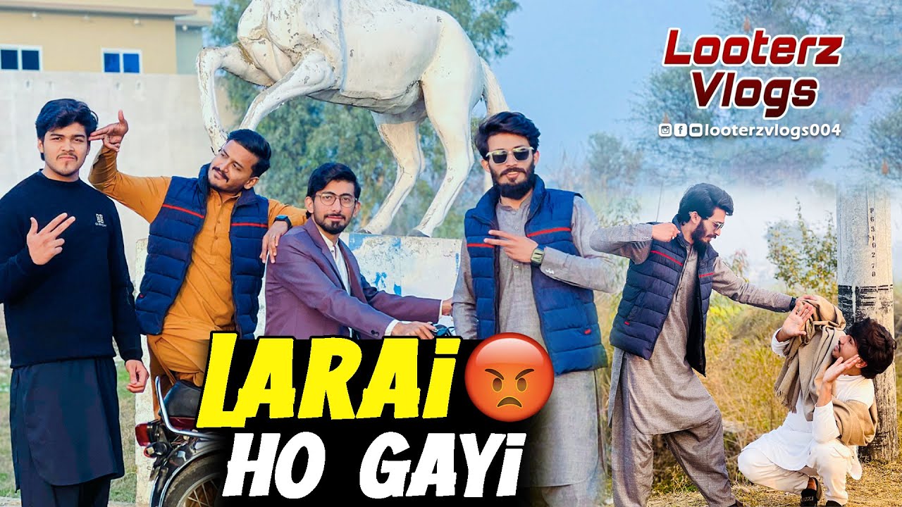 Our 2nd vlog || Larai ho gayi 😡 || Looterz Vlogs - YouTube