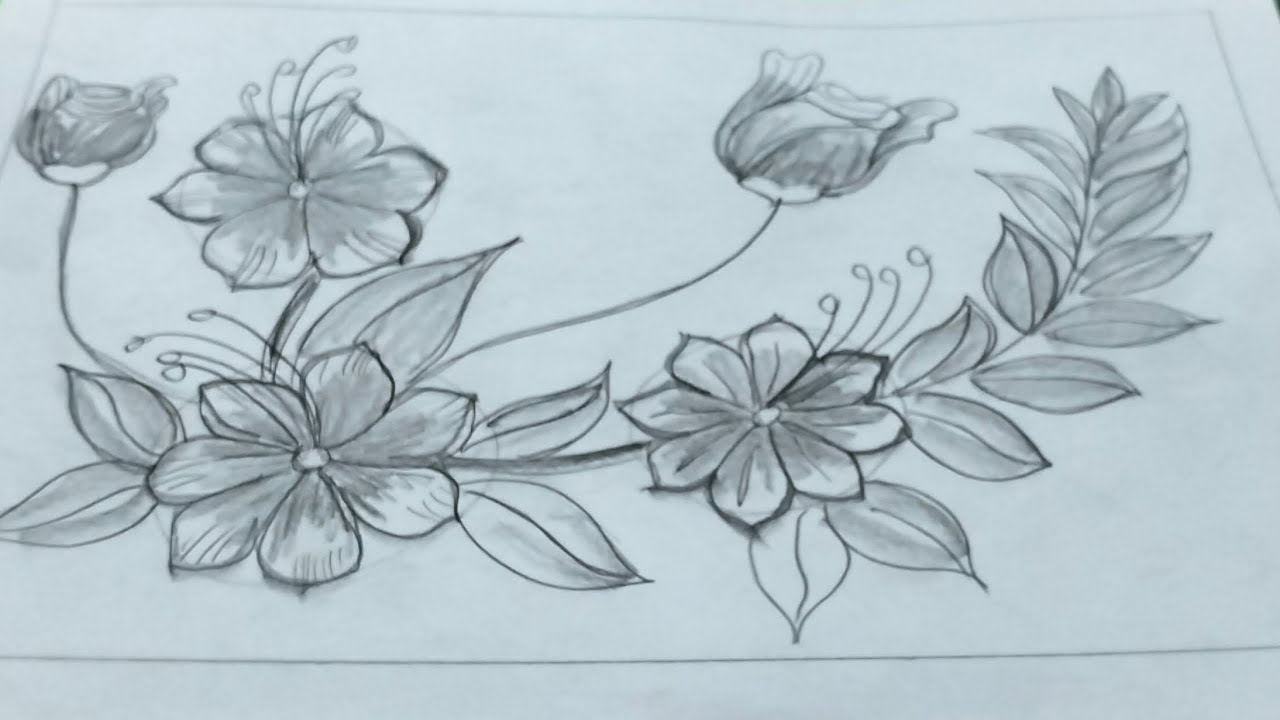 how to draw tagar flower step by step easy drawing watch this video ...