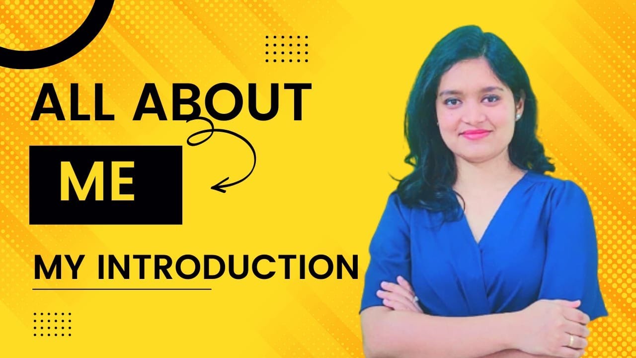 My Introduction | Who am I | Where I am now | My Journey - YouTube