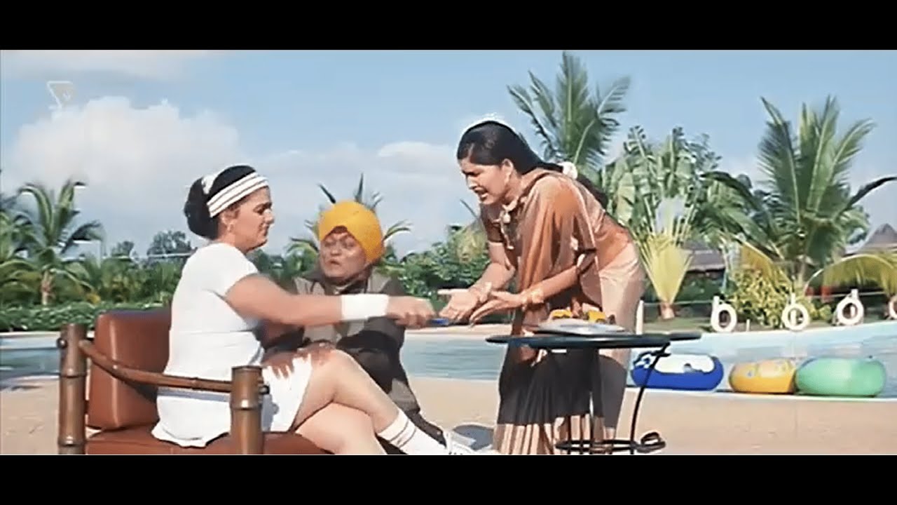 Sadhu Kokila Impressed By Aunty Beauty | Naanu Naane Kannada Movie ...