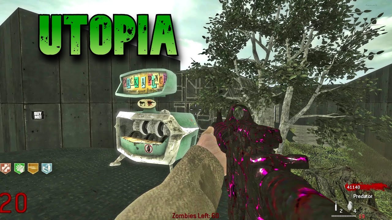 ZOMBIES ON AN UTOPIA? (NO) | WAW ZOMBIES CUSTOM MAP - YouTube