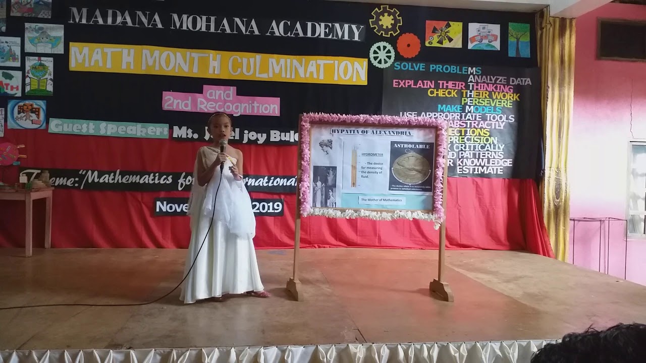 Mathematician Look Alike Hypatia of Alexandria - YouTube