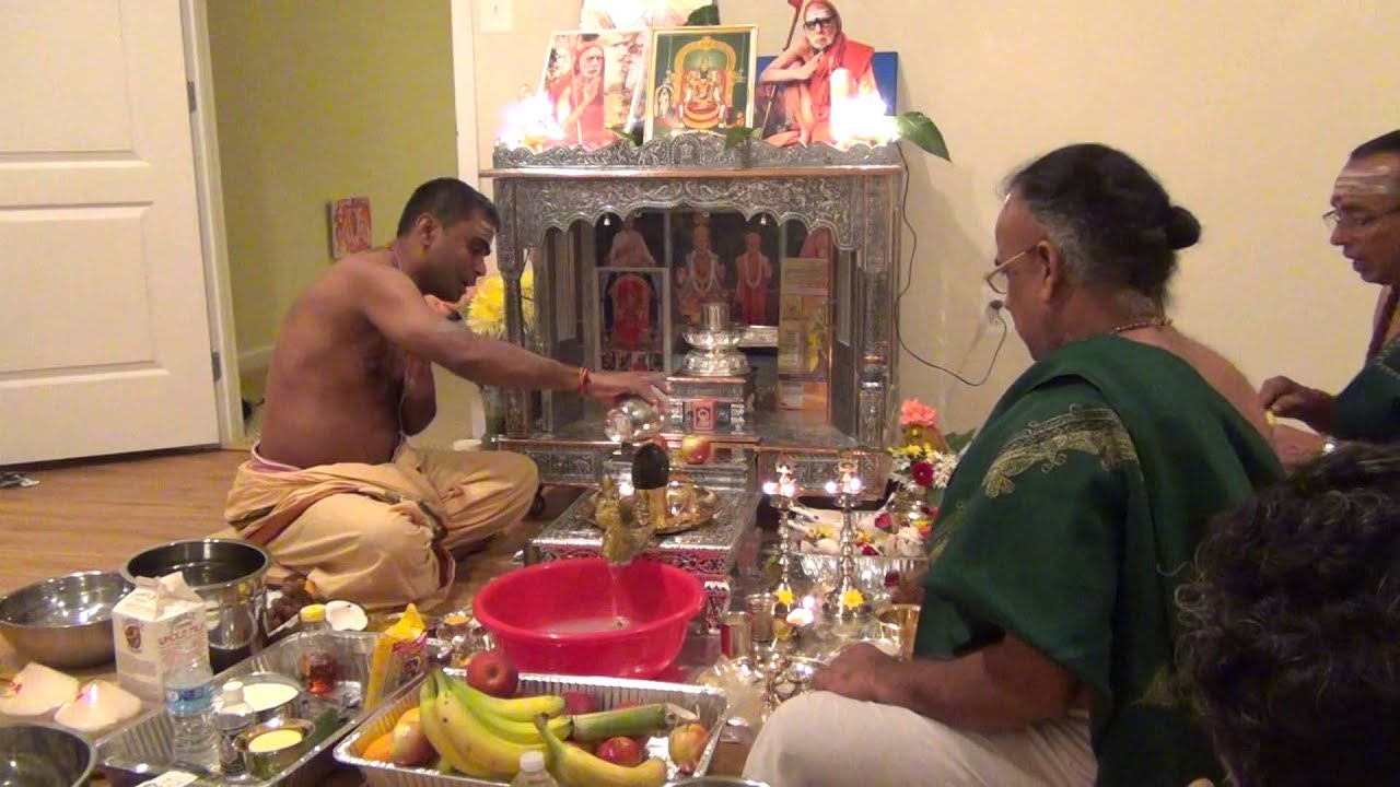 Pradhosha Pooja at Murali's home - YouTube
