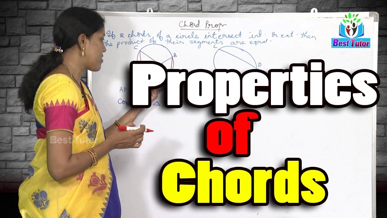 Properties of Chords in a Circle With Examples | Simple Math Tips ...