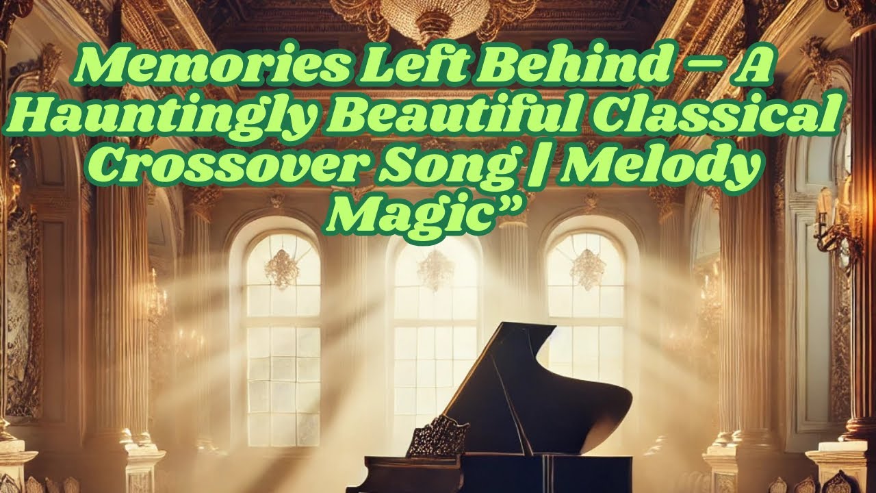 Memories Left Behind – A Hauntingly Beautiful Classical Crossover Song ...