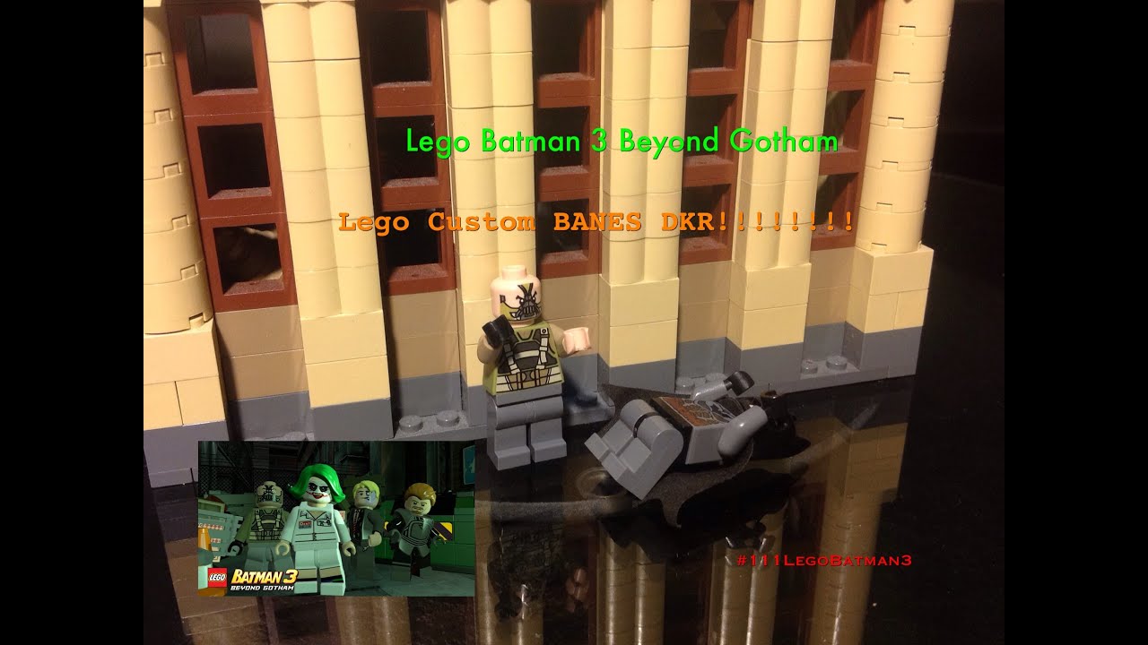 Lego Custom DKR BANE Batman 3 Beyond Gotham - YouTube