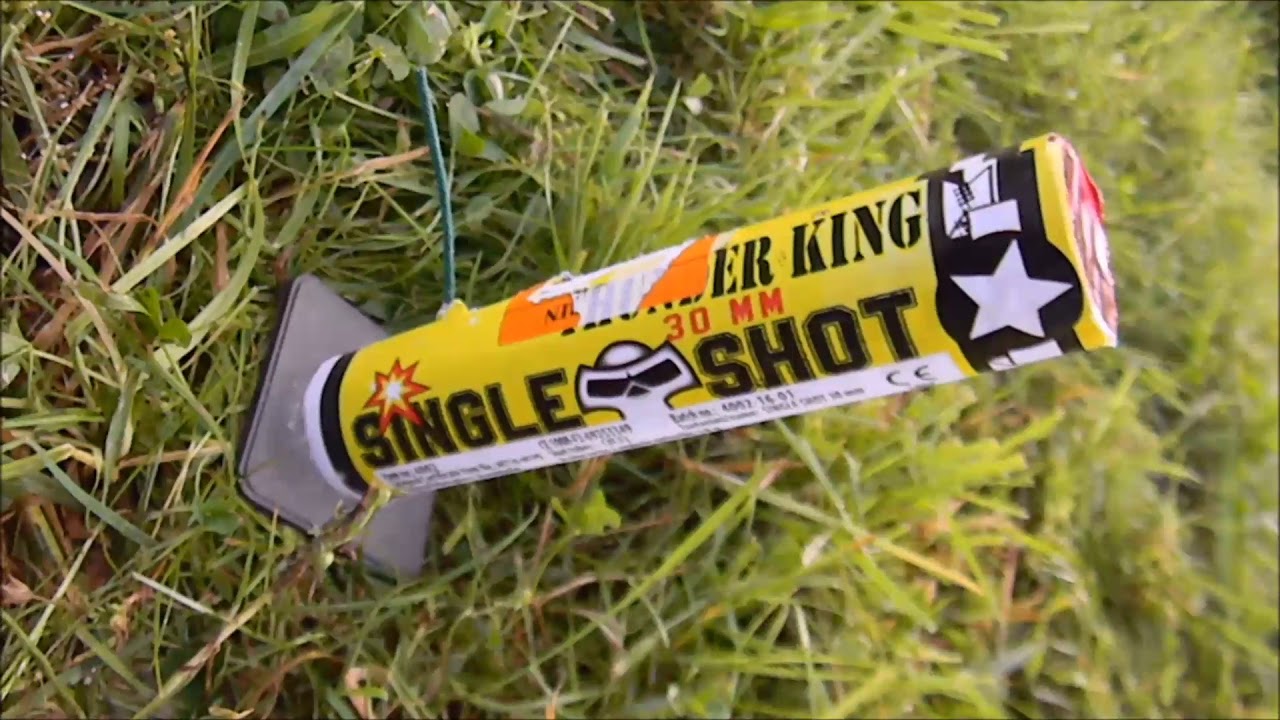 Joho Pyro - Single shot 30mm airbomb - YouTube