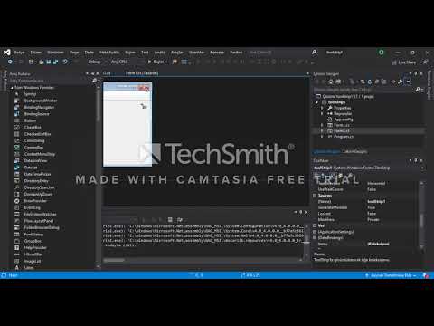C# ta ToolStrip Kullanımı - YouTube