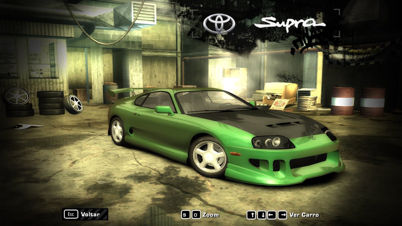Need For Speed Most Wanted Pursuit Toyota Supra - YouTube