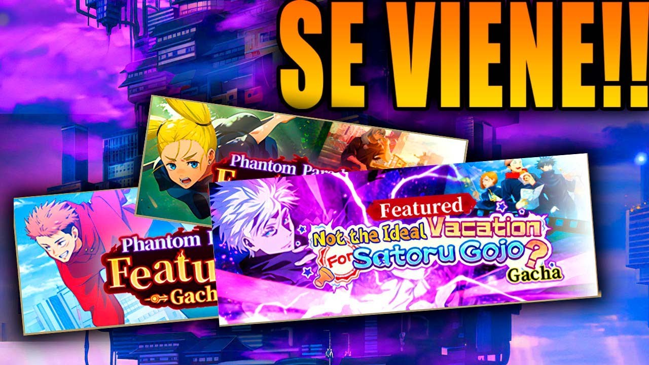 RUSHEAN LA TORRE, BANNER DE GOJO VERDE, MOMO E ITADORI!! | Jujutsu ...