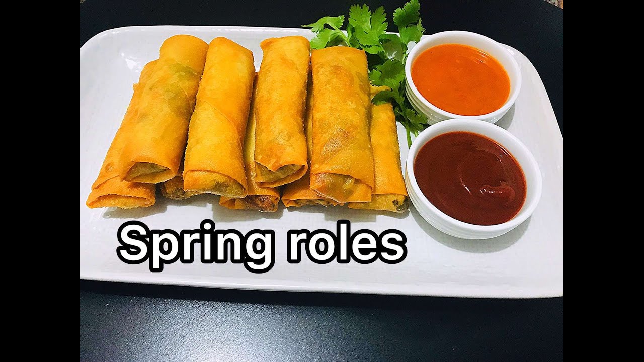How to make Spring Meat Role at Home Recipe | Qima Role | by Cooking ...