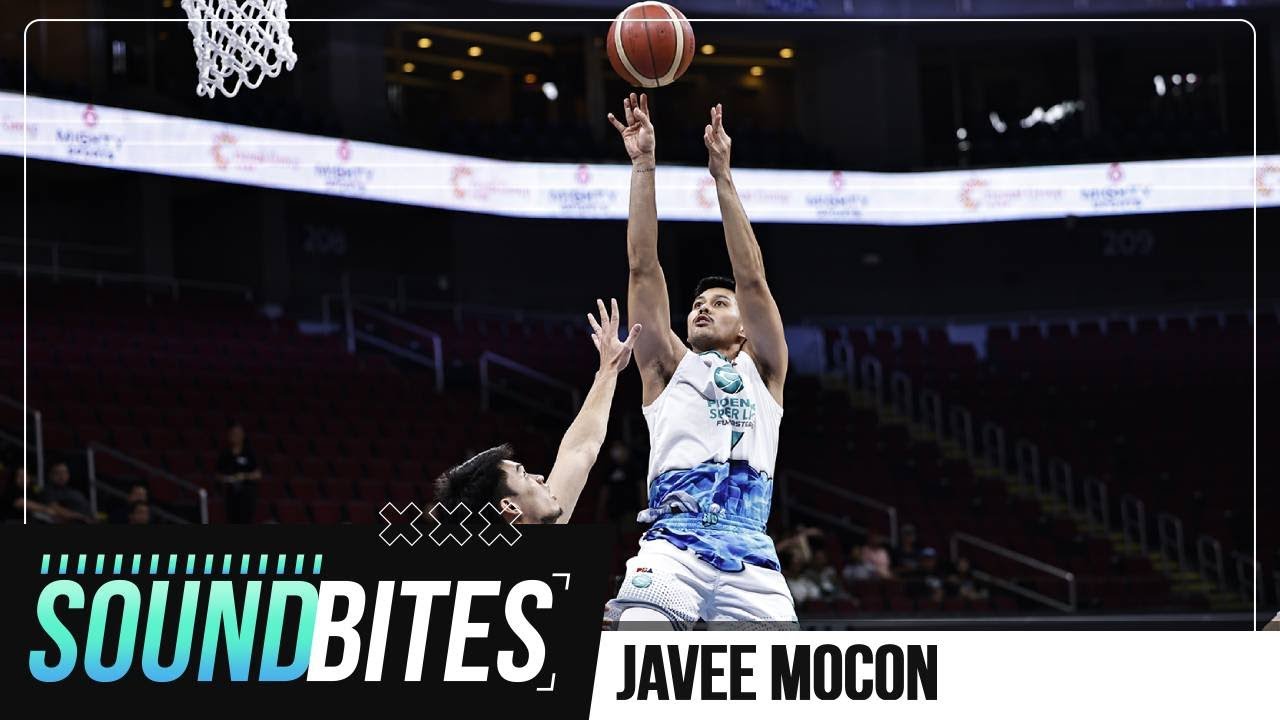 Javee Mocon reflects on tough series vs. Meralco | Soundbites - YouTube
