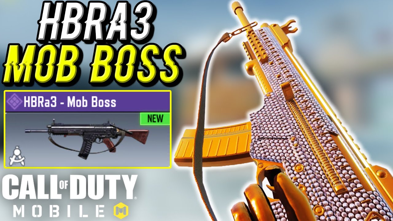 HBRa3 MOB BOSS BLUEPRINT WITH DIAMOND CAMO GAMEPLAY in COD MOBILE - YouTube