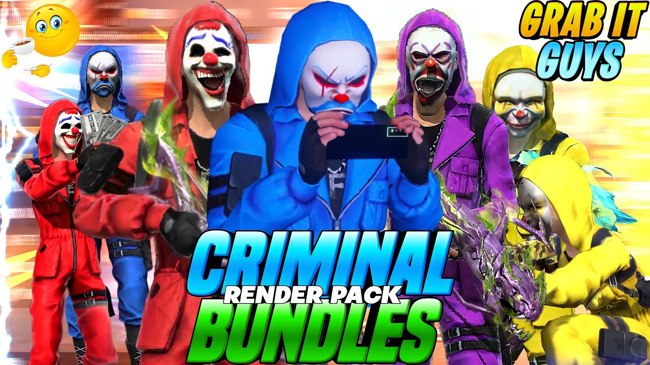 FF latest Criminal Bundles render pack. - YouTube