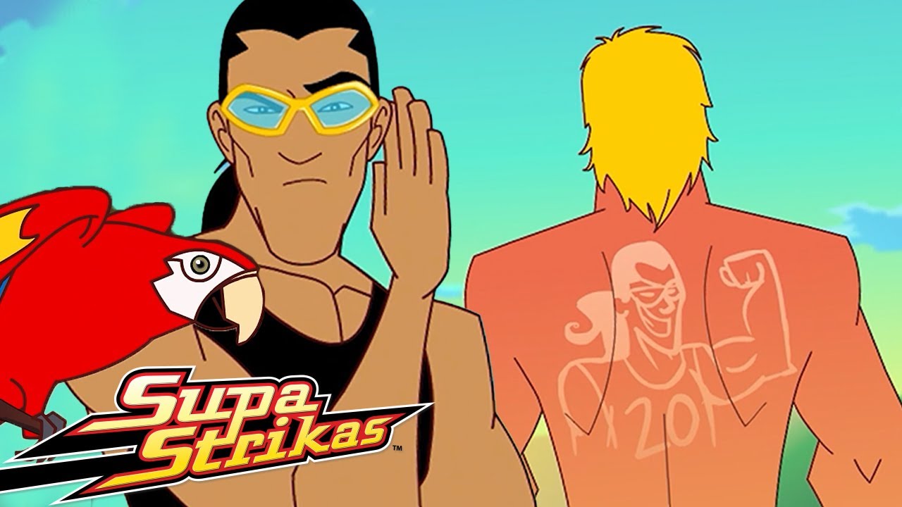 Gibki Rasta na lodzie 🧊 | Bajki o futbolu | SUPA STRIKAS Po Polsku ...