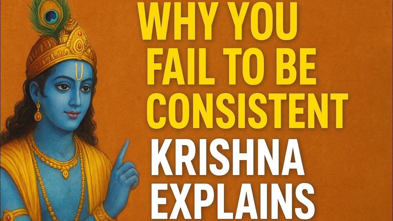 Shri Krishna on Consistency | The Secret to Discipline - YouTube