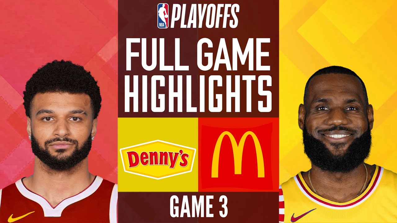 Denny’s vs McDonald’s Game 3 Full Highlights | 2024 WCR1 | NBA - YouTube