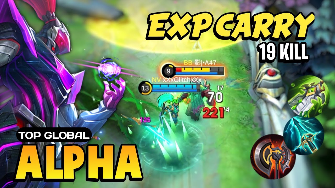 Alpha Best Build 2025 [ Alpha Top 1 Global Gameplay ] - Mobile Legends ...