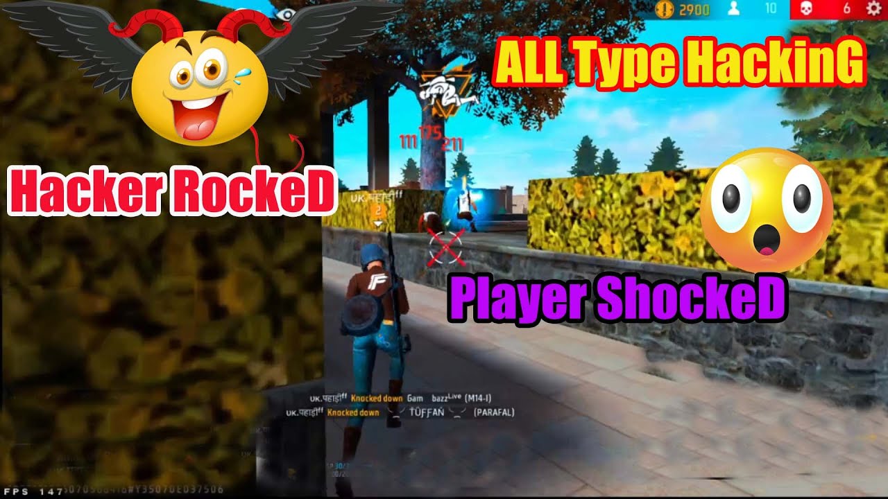 Hacker Rocked Then Player Shocked || All Types Of Hack In Single Match ...