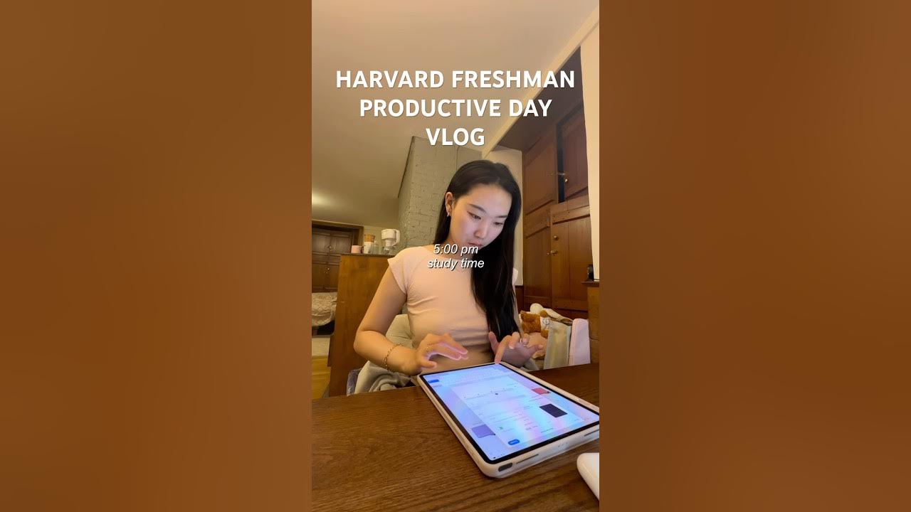 harvard freshman productive day vlog #harvard #dayinmylife #productiveday #vlog #productivity ...
