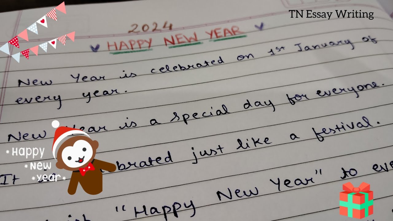 10 lines essay on New Year | New year essay in English | happy new year ...