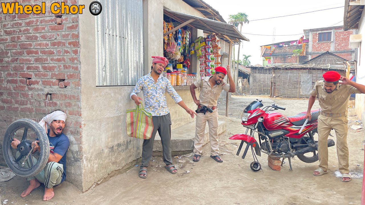 WHEEL CHOR || Must watch New Funny Comedy Video || Bindas Fun Heroes - YouTube