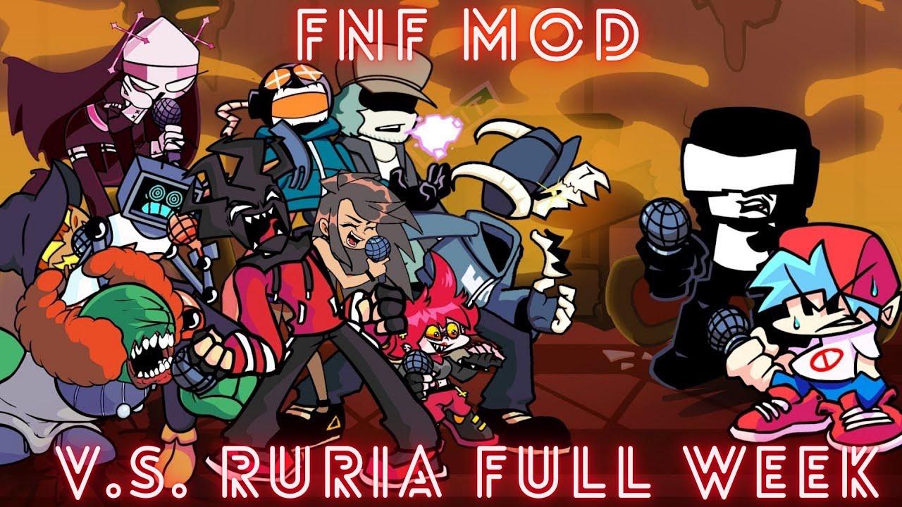 Friday Night Funkin' | Vs Ruria Full Week Demo | Racked and Ruined ...